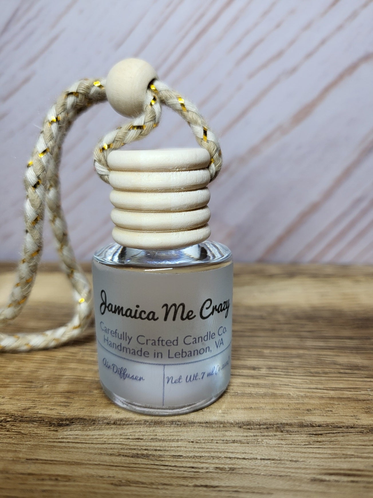 Jamaica Me Crazy Air Diffuser | Carefully Crafted Candle Company